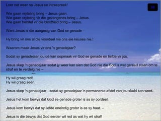 God se genadejaar | PPT