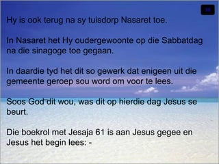 God se genadejaar | PPT