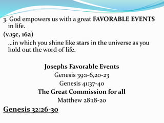 God’s empowering glory | PPT