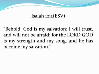 God’s empowering glory | PPT