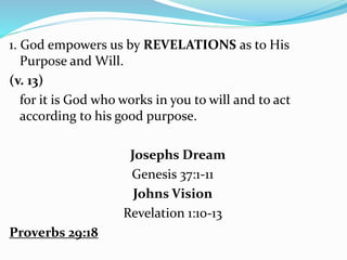 God’s empowering glory | PPTX