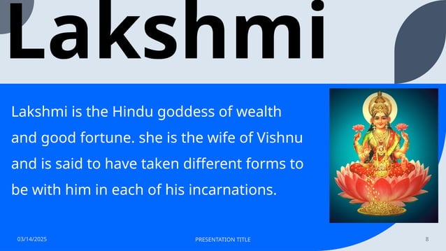 Hinduism Gods, Goddesses and their History | PPTX