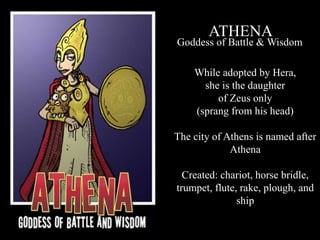 GodsGoddesses.ppt for lecturing Drama Lesson | PPT
