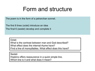 God's grandeur | PPT