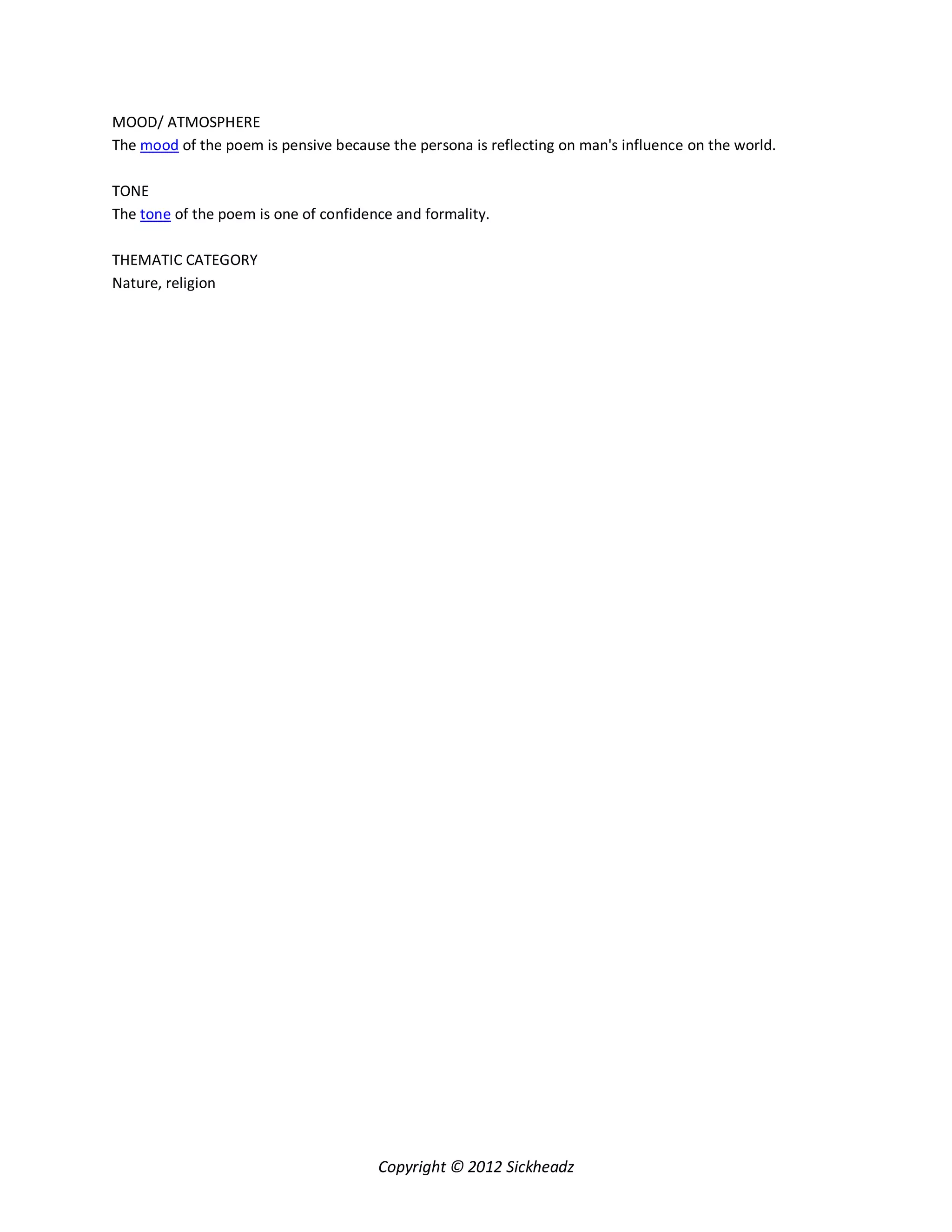 God's grandeur | PDF