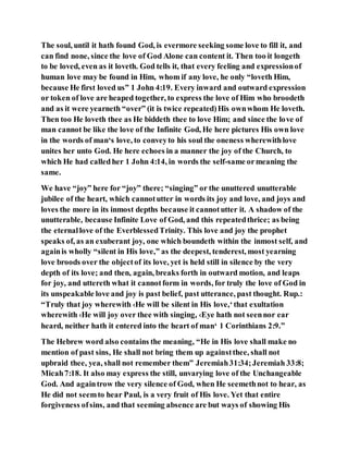 God sings over us | DOCX
