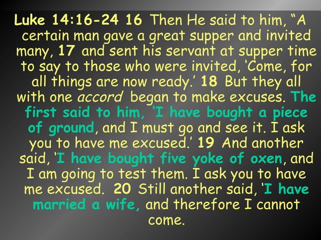 God's Invitation | PPT