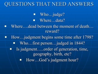 Gods Judgement Hour | PPT