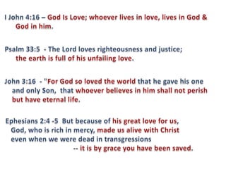 God's Love | PPT