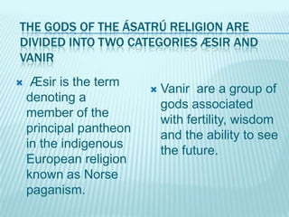 Gods of ásatrú | PPT