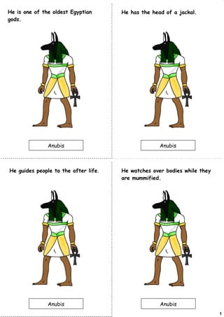 Gods of the ancient egyptians worksheet | PDF | Hinduism | Religion ...