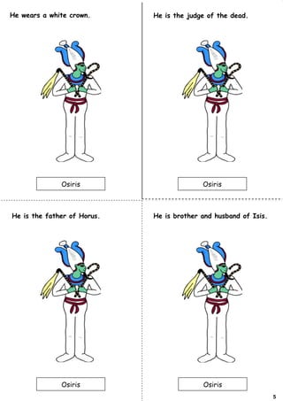 Gods of the ancient egyptians worksheet | PDF | Hinduism | Religion ...