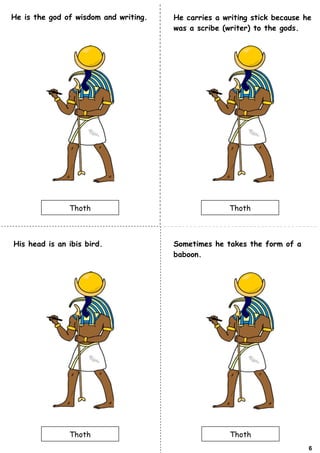 Gods of the ancient egyptians worksheet | PDF | Hinduism | Religion ...