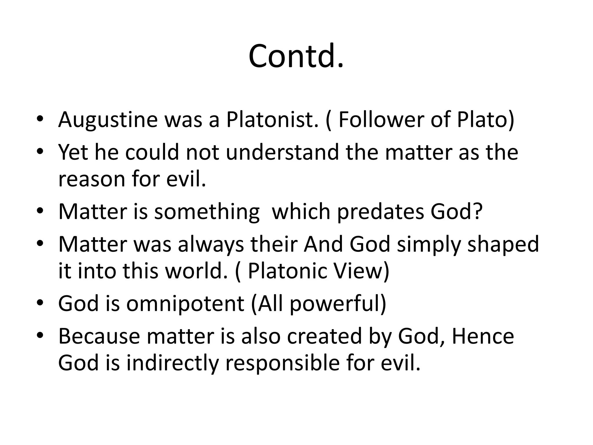 God soul and world | PPT