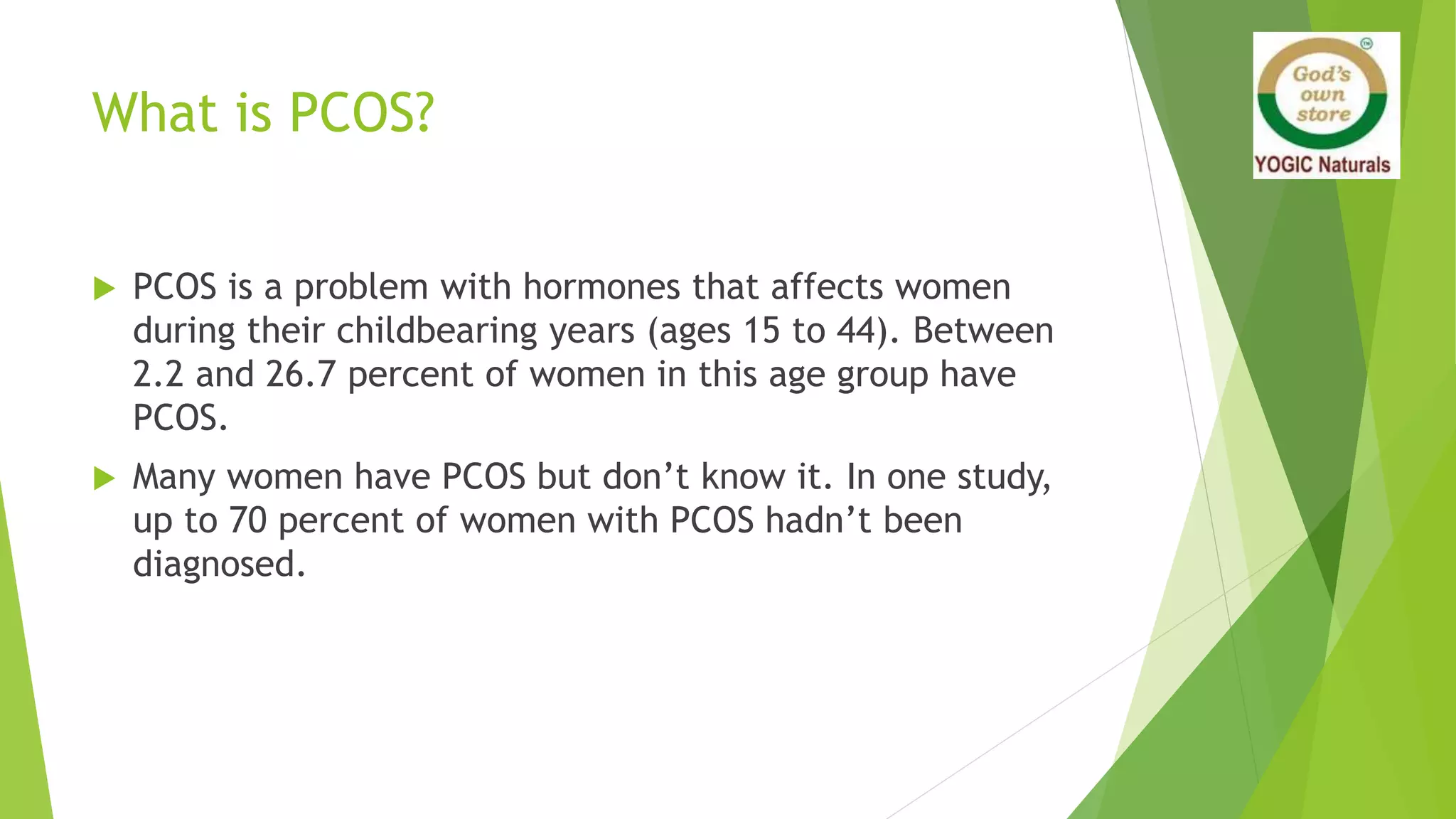Polycystic Ovary Syndrome PCOS | PPTX