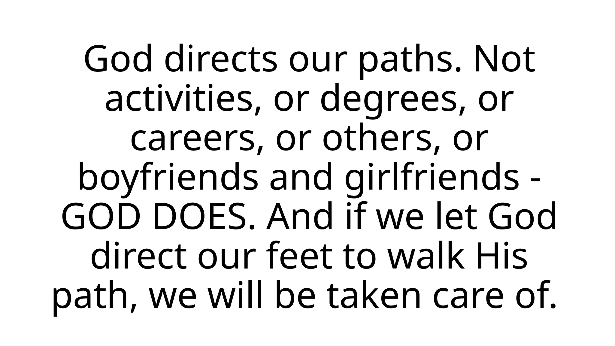 God's Path..........................pptx