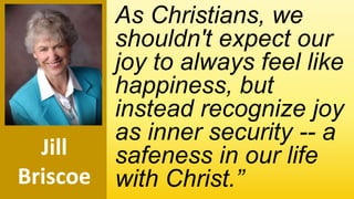 Choosing the Life of Joy: Joy in God's Peace | PPT