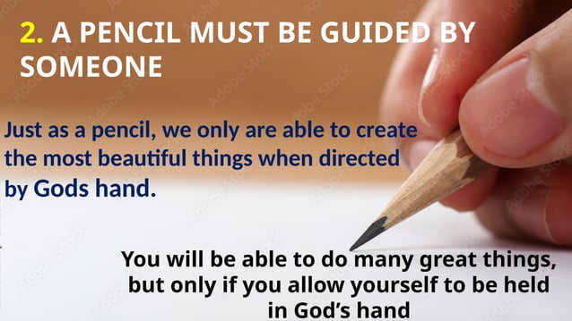 Gods Pencils.pptx Nazareth prayer Hall tandur | PPT