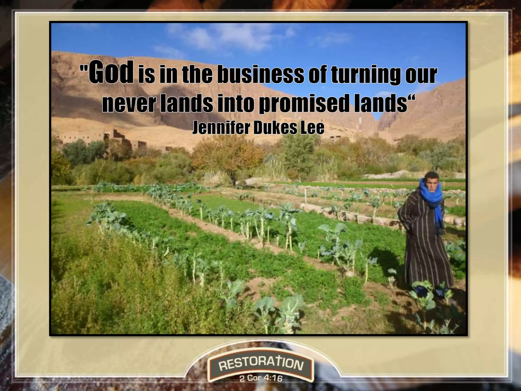 God's Power of Restoration | PPTX