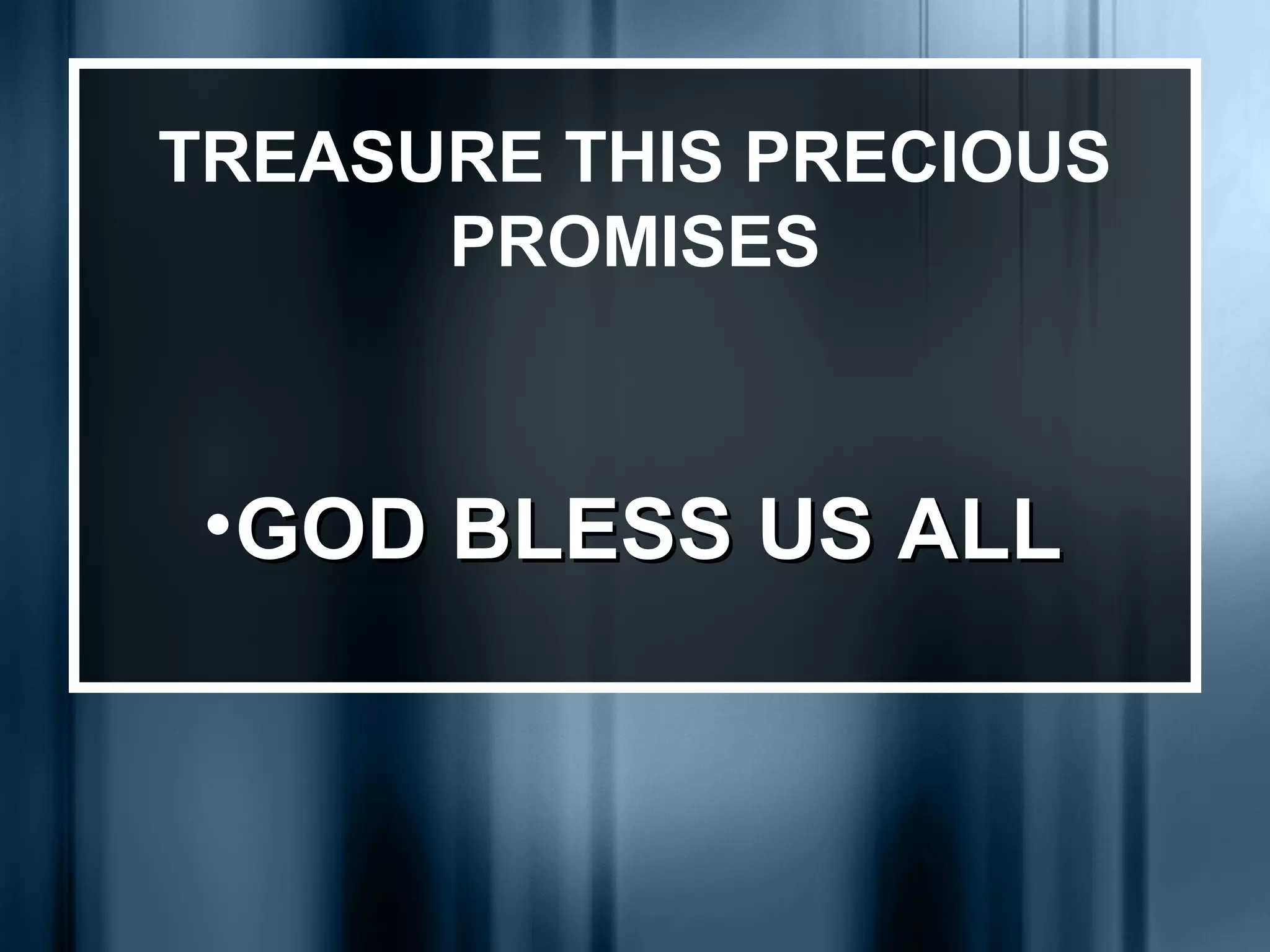 God’s Precious Promises | PPT