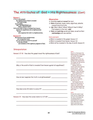 God's righteousness | PDF