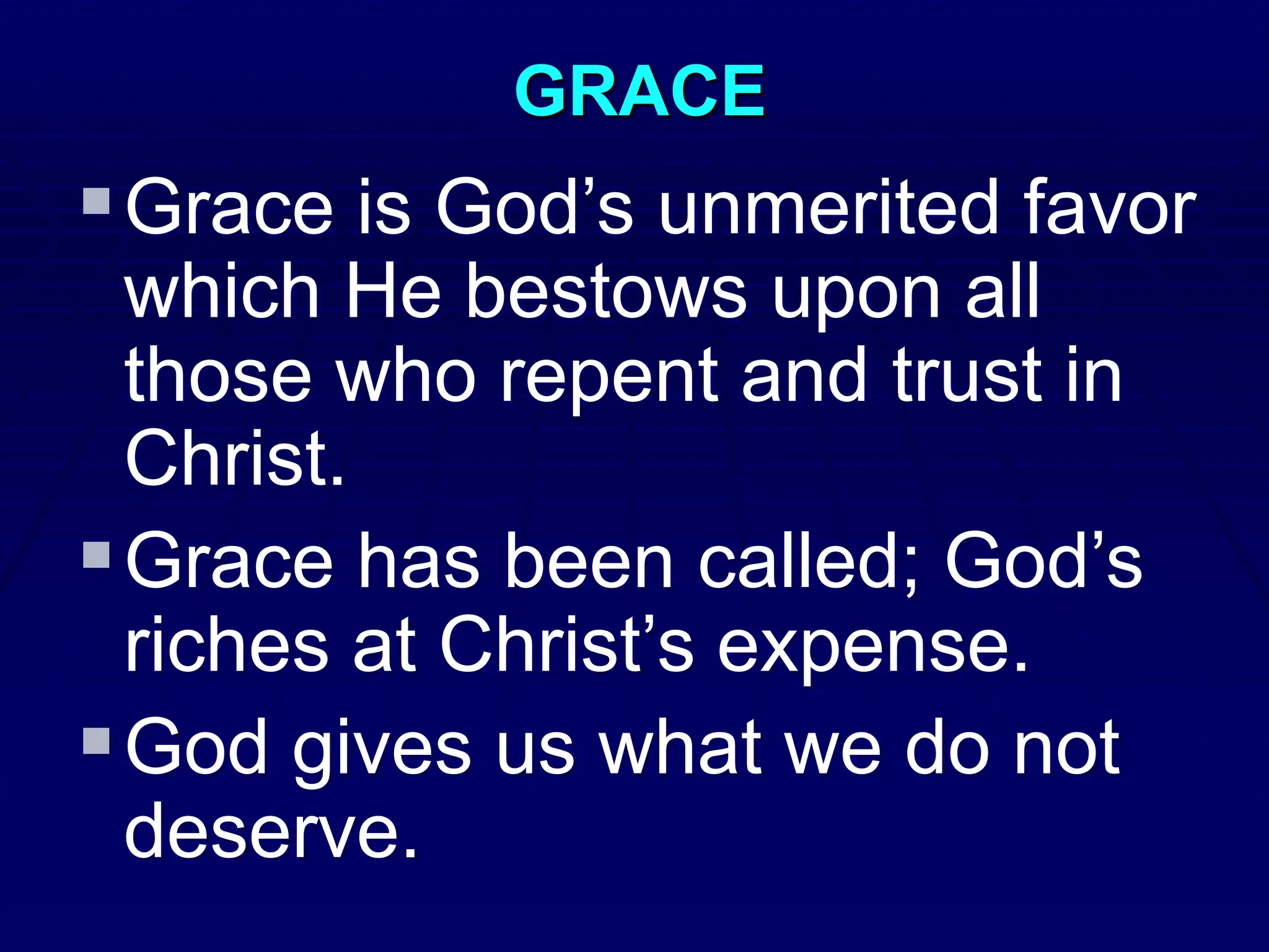God's Salvation through grace and lawsss | PPT | Christianity ...