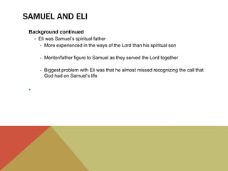 Samuel: God's Voice and Covenant | PPTX