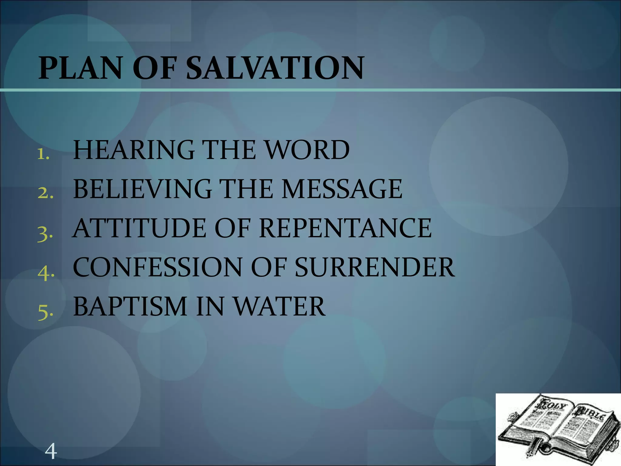 God's way of salvation | PPT