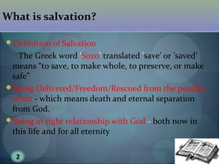 God's way of salvation | PPT