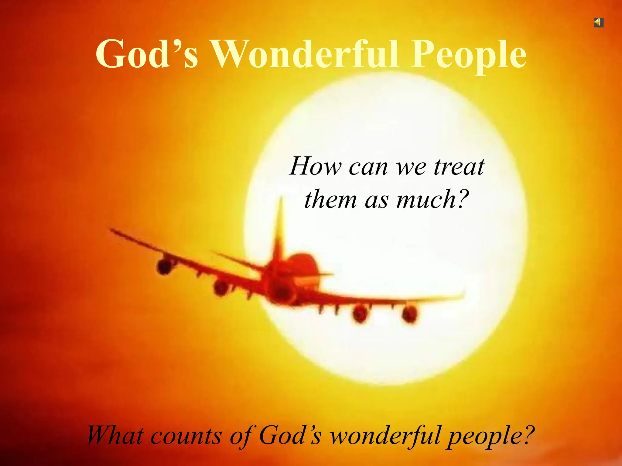 God's Wonderful People (Slideshow by: Kal-el) | PPTX