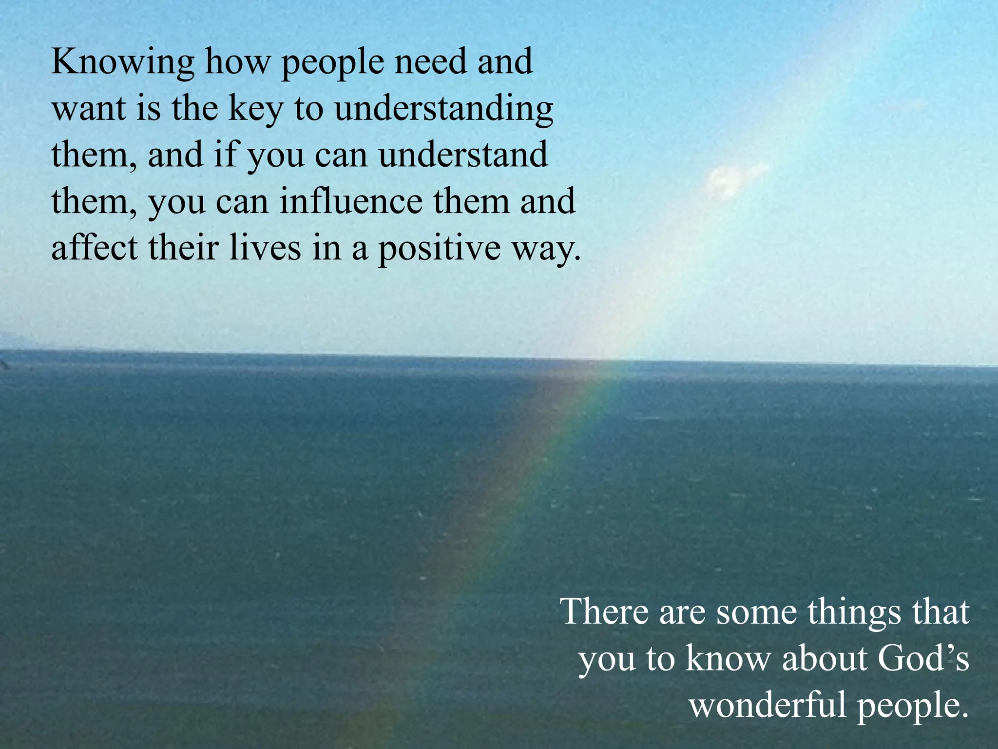 God's Wonderful People (Slideshow by: Kal-el) | PPTX