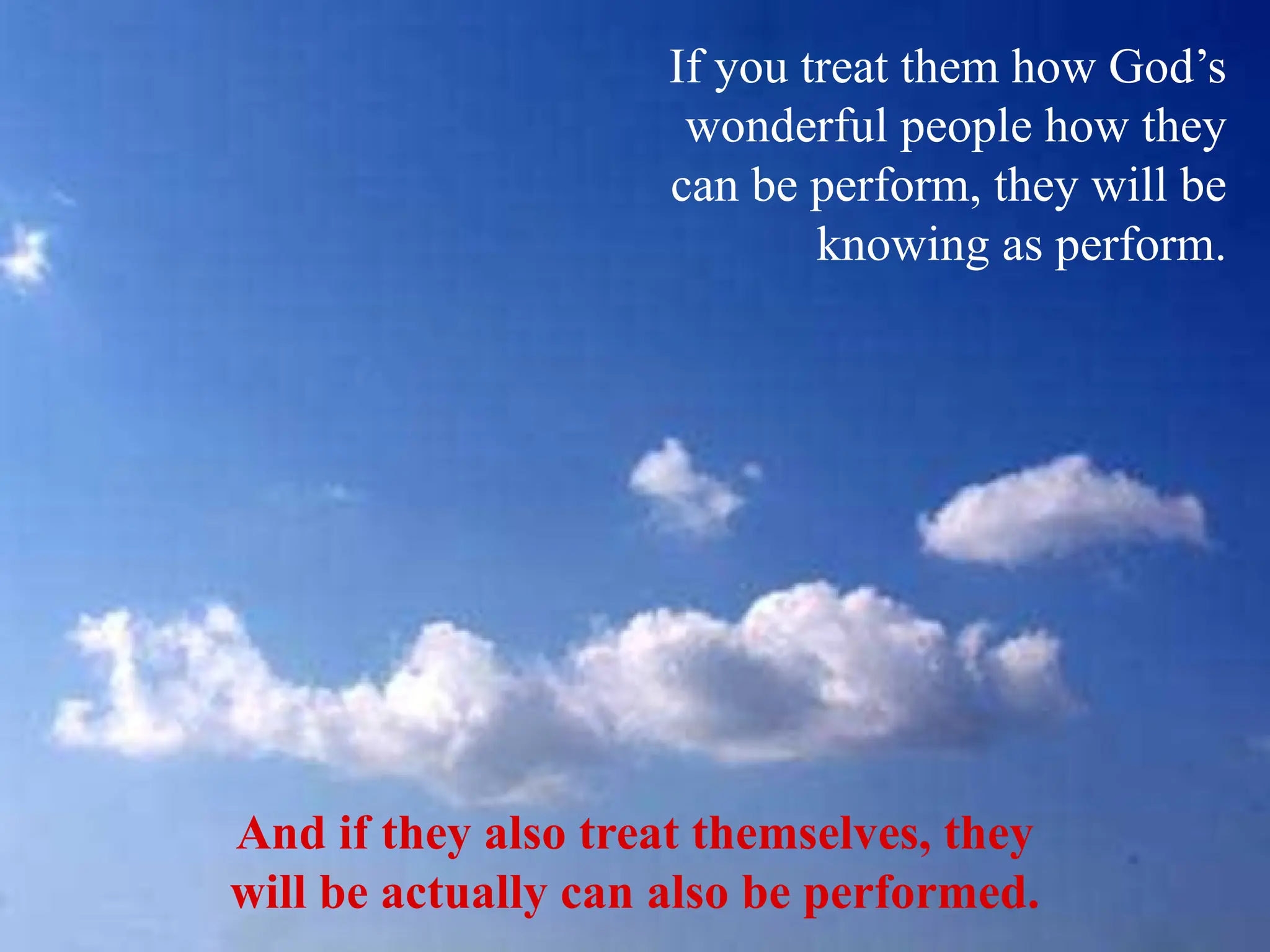 God's Wonderful People (Slideshow by: Kal-el) | PPTX