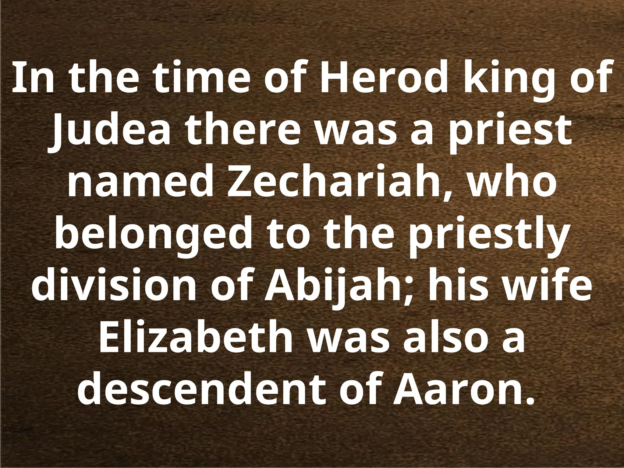 God's Word to Zachariah PowerPoint Presentation | PPT