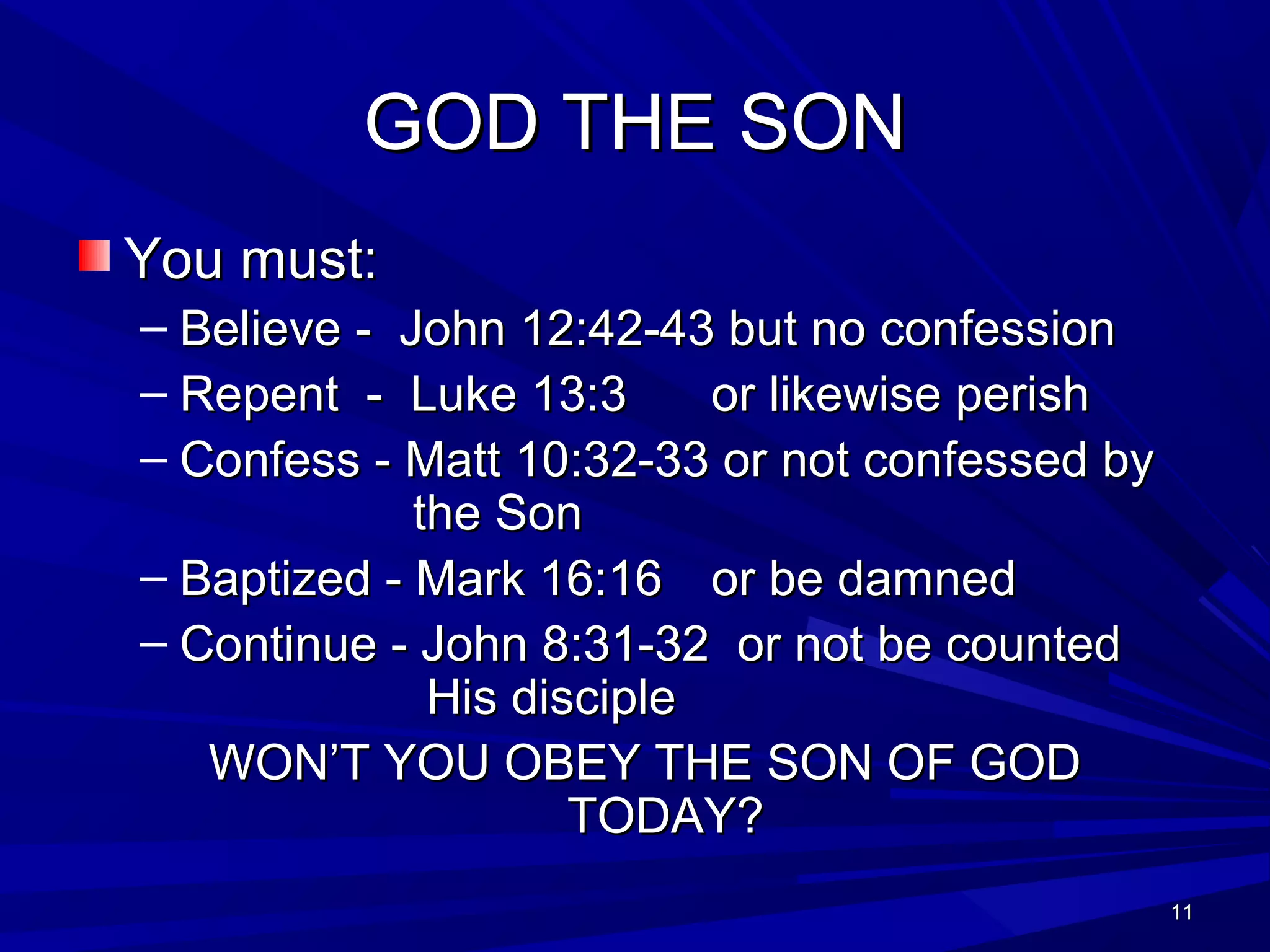 Godthe son | PPT