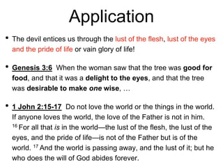 God vs. gods (Genesis 3) | PPT