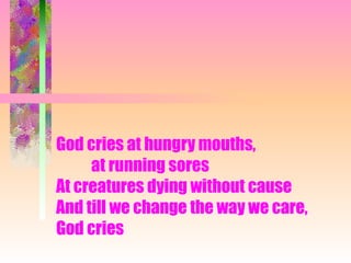God weeps | PPS