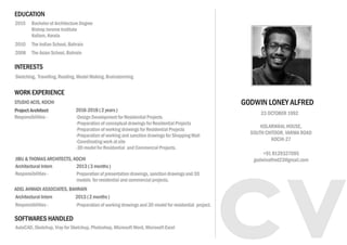 Godwin portfolio | PPT