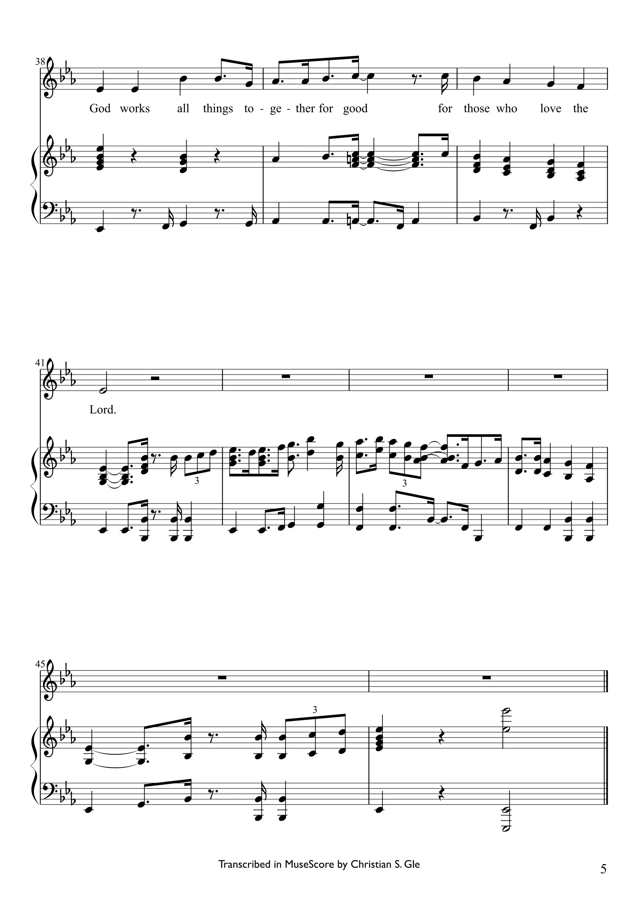 God Works All Things For Good | PDF