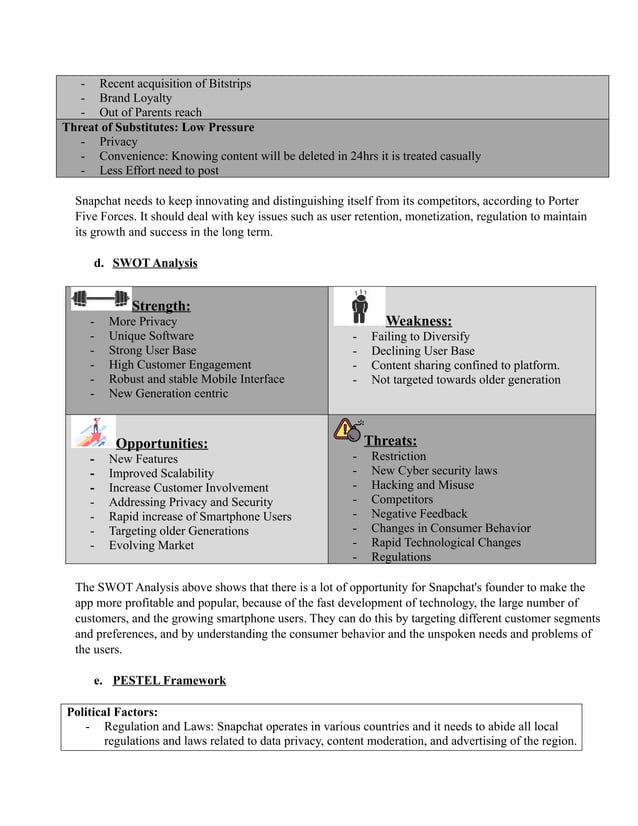 Snapchat Case Study by Kumari Warsha Goel | DOCX