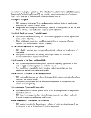 Tata Communication Service Case Study by Kumari Warsha Goel | PDF