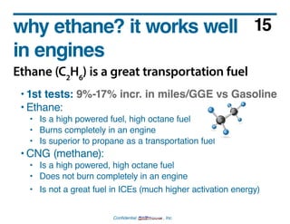 Ethane | A Green(er) Clean(er) Transportation Fuel Opportunity | PDF ...