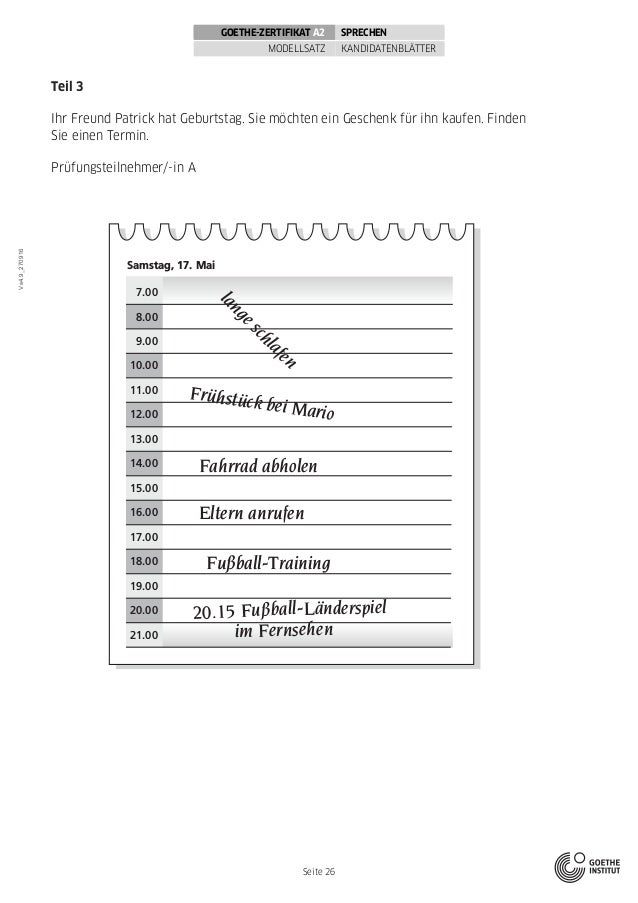 Goethe zertifikat a2-modellsatz_erwachsene