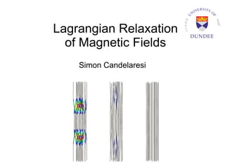 Lagrangian Relaxation of Magnetic Fields | PDF | Physics | Science