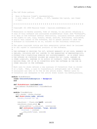 GOF patterns in Ruby | PDF