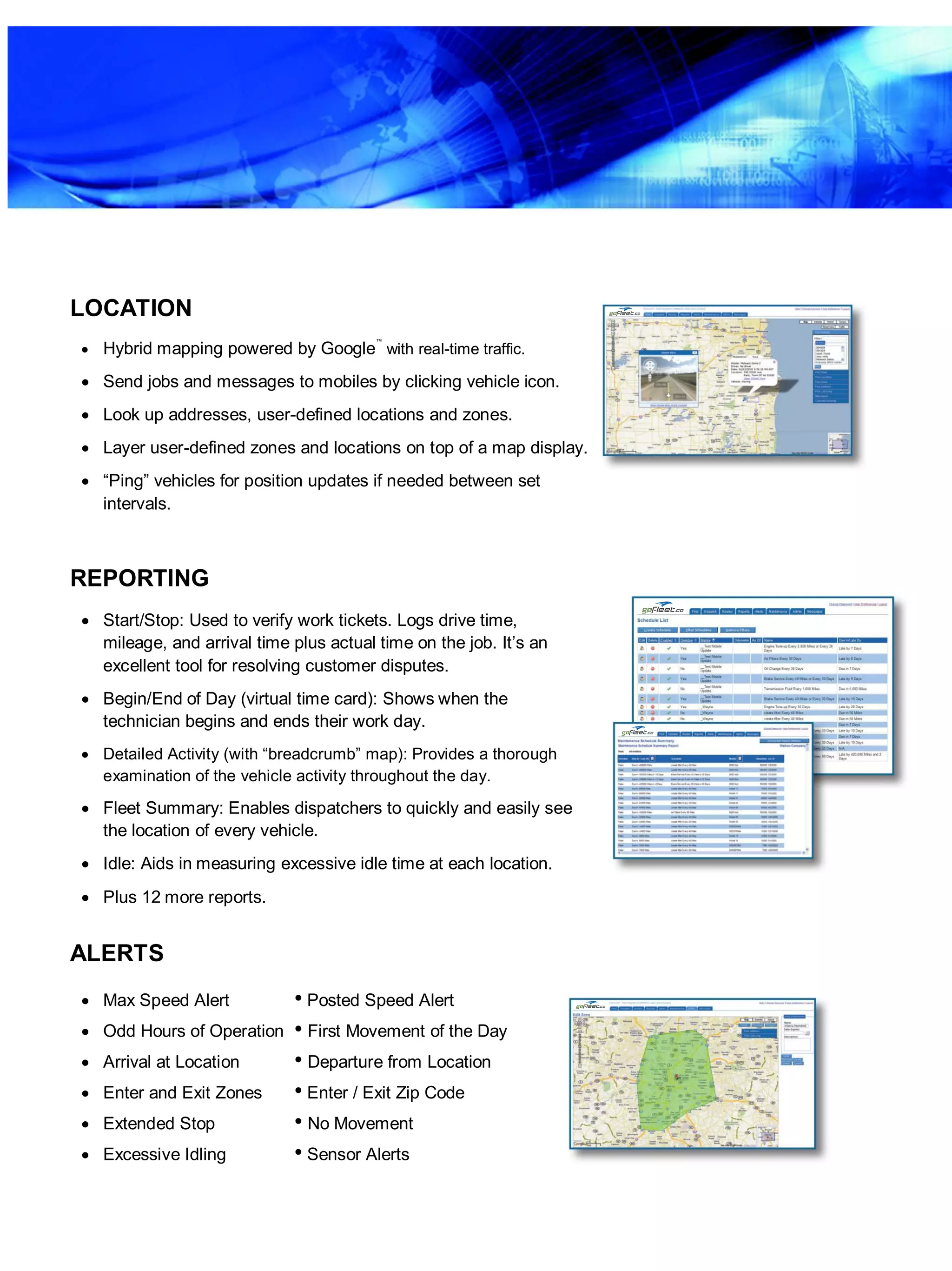 Go Fleet - Fleet Management Solutions | PDF | Logistics | Business