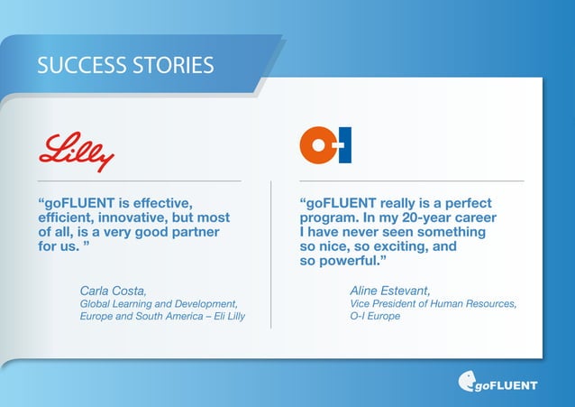 Go Fluent Corporate Brochure | PDF