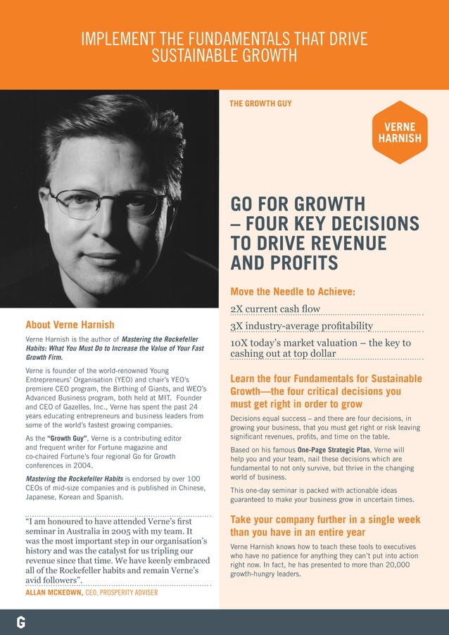 Go For Growth: Four Key Decisions to Drive Revenue and Profits | PDF