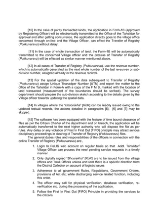 Go for implementing ro r in kerala | PDF