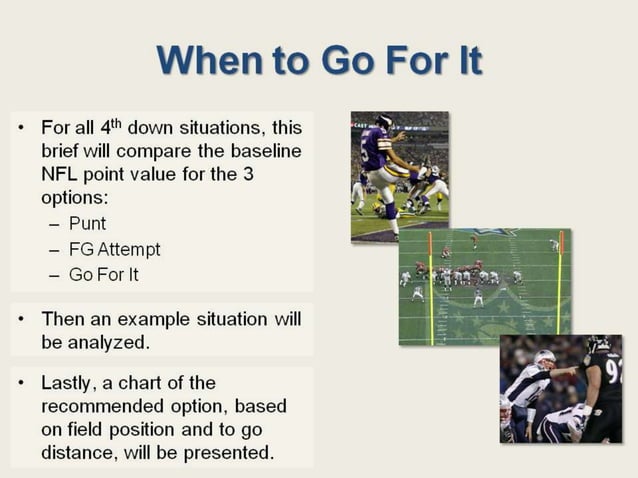 Go for It on 4th Down (Details) | PPT