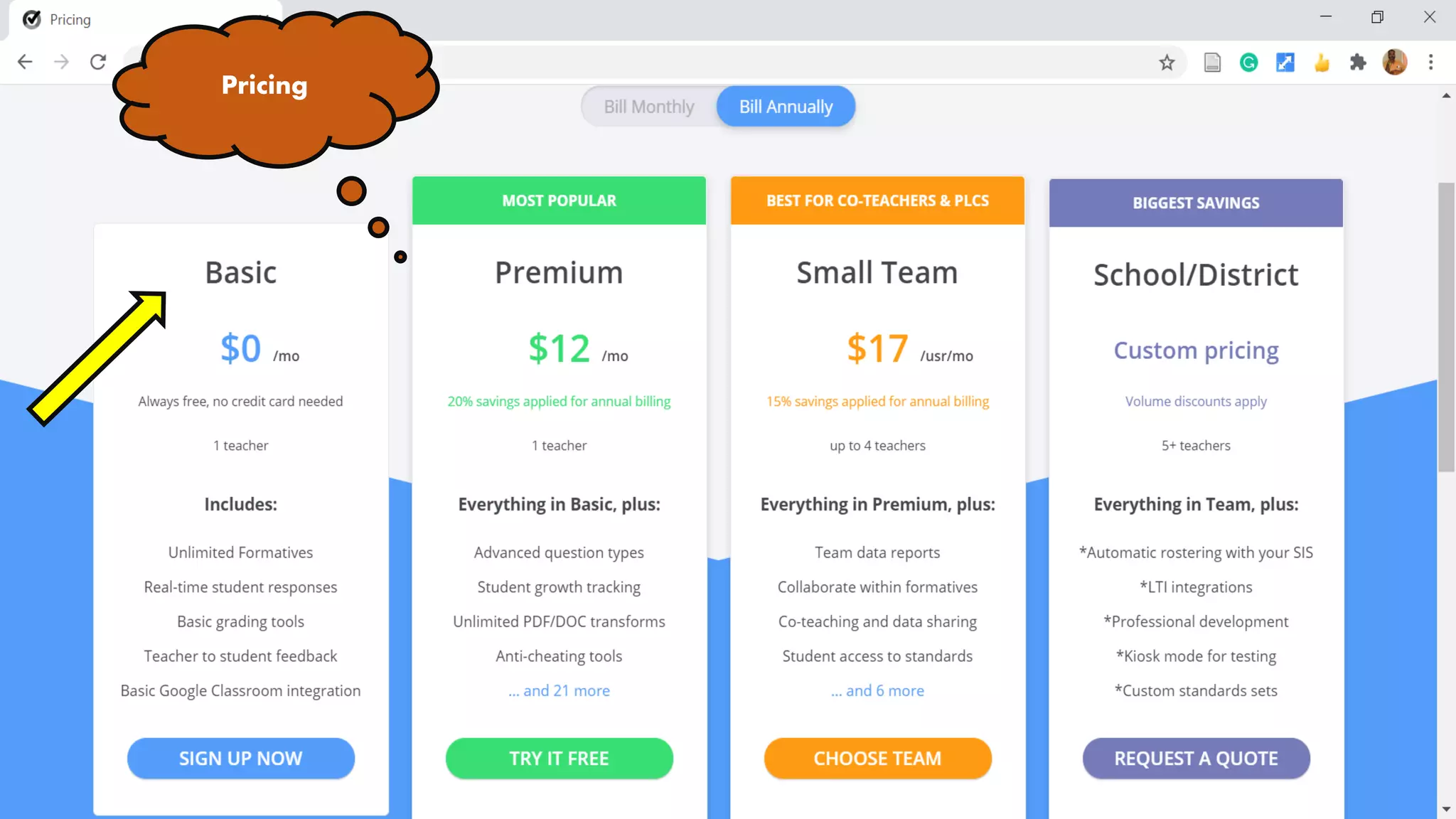 Go formative (Assessment Tool) | PDF
